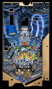 Scooby-Doo Scratch and Dent Playfield - Spooky Pinball
