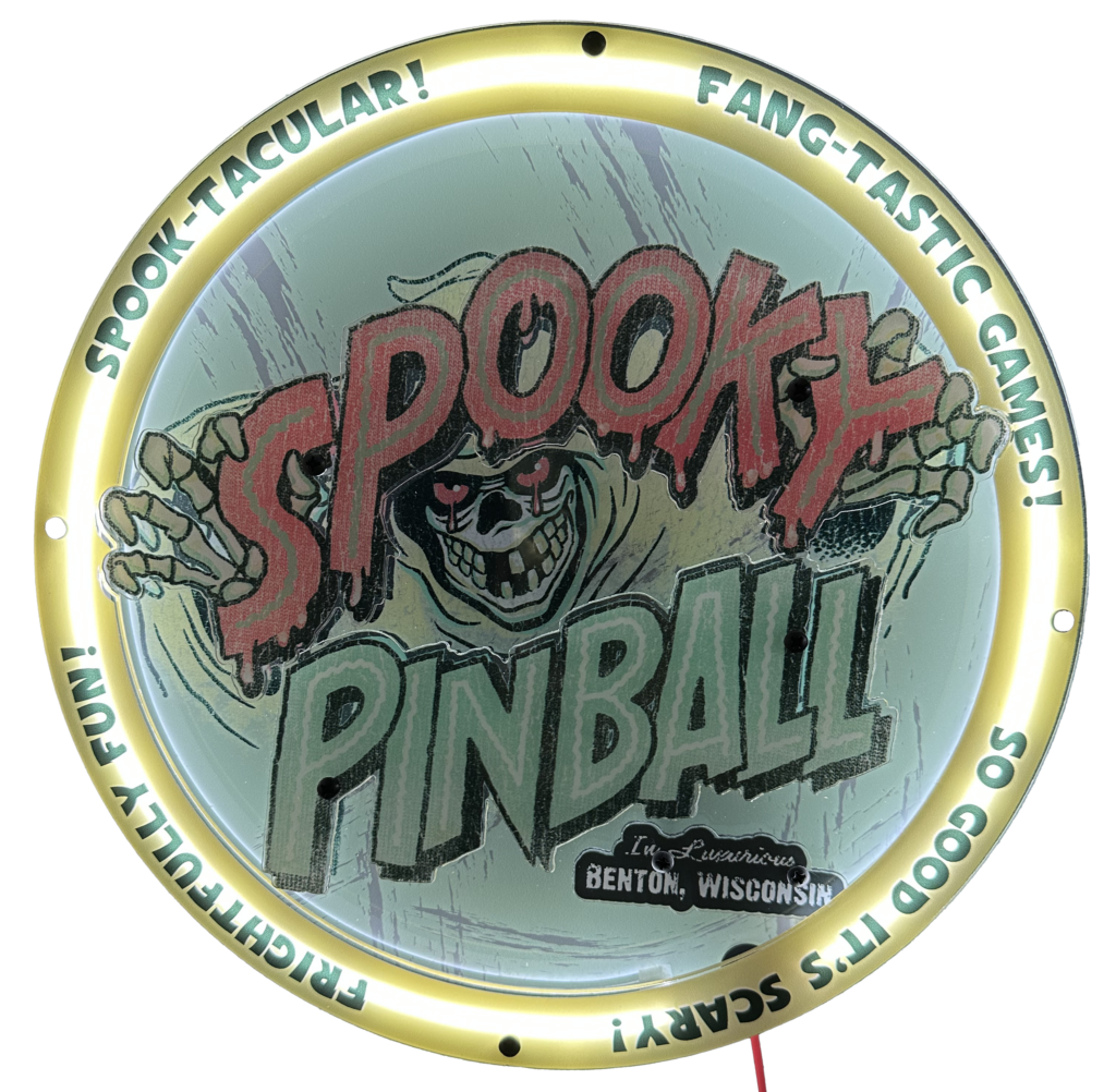 Spooky Ghoul Multi-Layer Sign - Spooky Pinball
